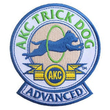AKC Trick Dog Advanced Patch (shipping included) 3.5" | AKC Shop
