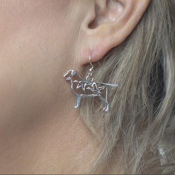 Labrador Retriever w/Ducks, Body, Earring | AKC Shop