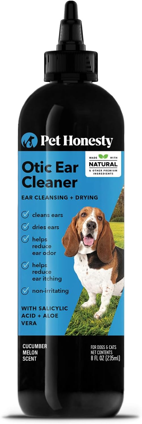 Pet Honesty OTIC Dog Ear Cleaner & Ear Health Support - 8oz | AKC Shop