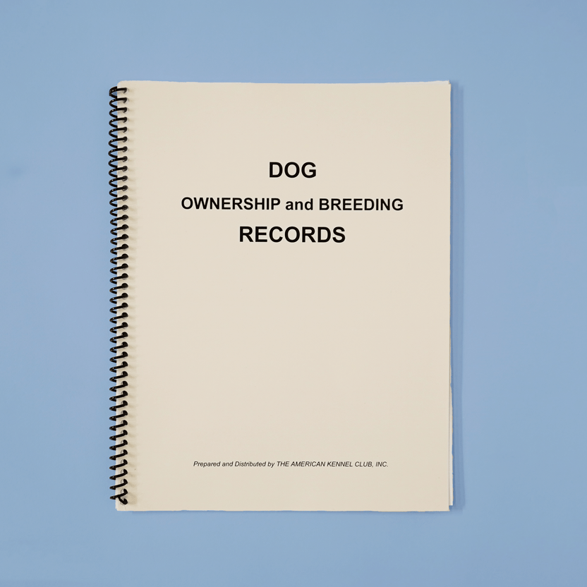 Dog Record Book | AKC Shop