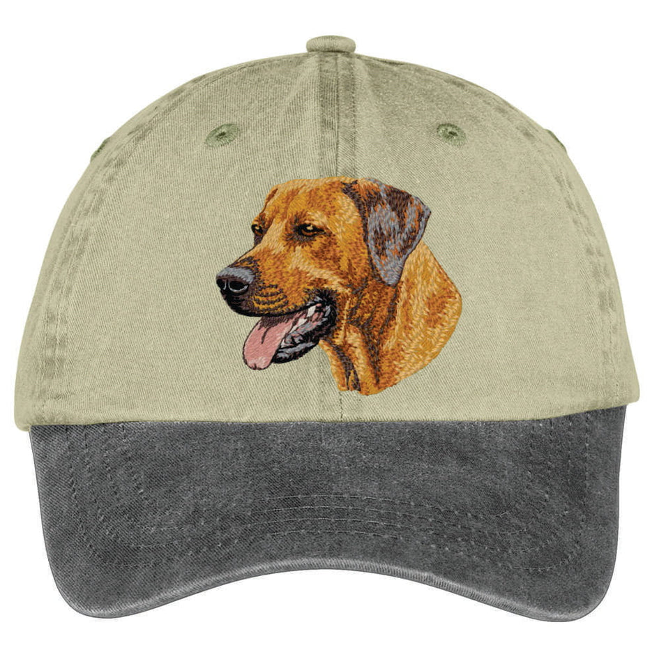 Rhodesian Ridgeback Embroidered Two Tone Baseball Cap | AKC Shop