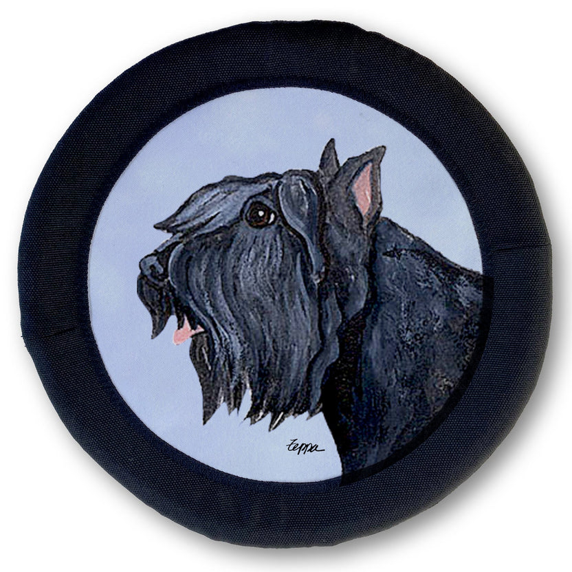 Bouvier des Flandres FOTOFRISBY Flying Dog Disc Toy | AKC Shop