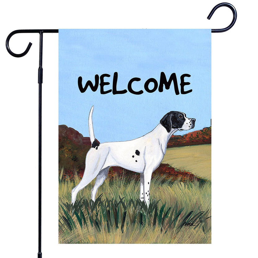 Pointer Garden Flag | AKC Shop