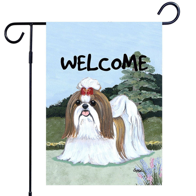 Shih Tzu Garden Flag | AKC Shop