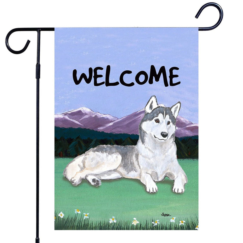 Siberian Husky Garden Flag | AKC Shop