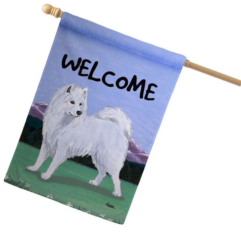 Samoyed House Flag | AKC Shop