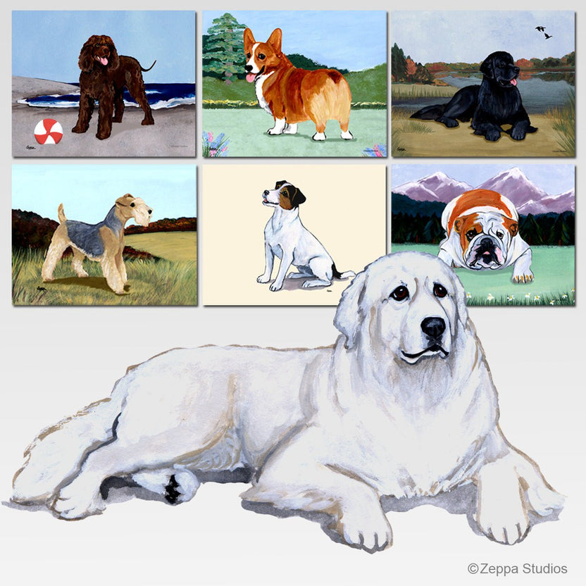 Great Pyrenees Scenic Cutting Board | AKC Shop