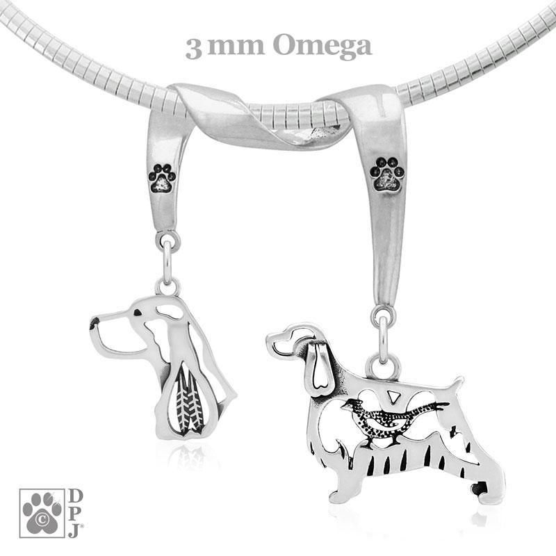 English Springer Spaniel, Charm Holder, Necklace | AKC Shop