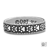 Paws Leave Such Impressions Sterling Silver Ring | AKC Shop