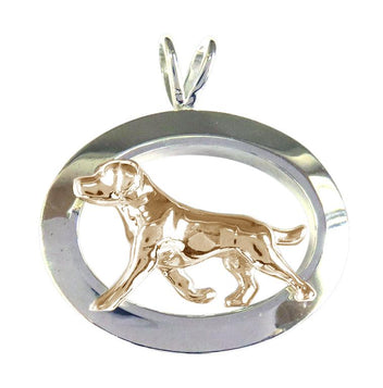 Labrador Retriever Sterling & 14k Gold Jewelry | AKC Shop