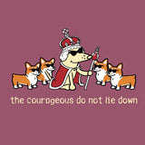 The Courageous Do Not Lie Down - Sweatshirt Pullover Hoodie | AKC Shop