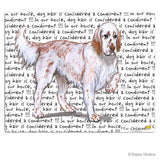 English Setter, Red Belton Cutting Board | AKC Shop