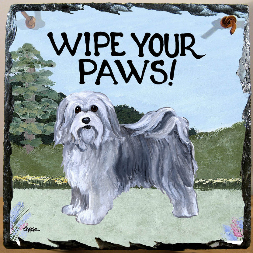 Havanese Slate Sign | AKC Shop