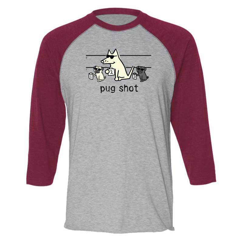 Pug Shot - Baseball Shirt | AKC Shop