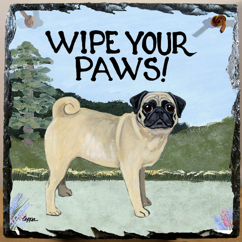 Pug Slate Sign | AKC Shop