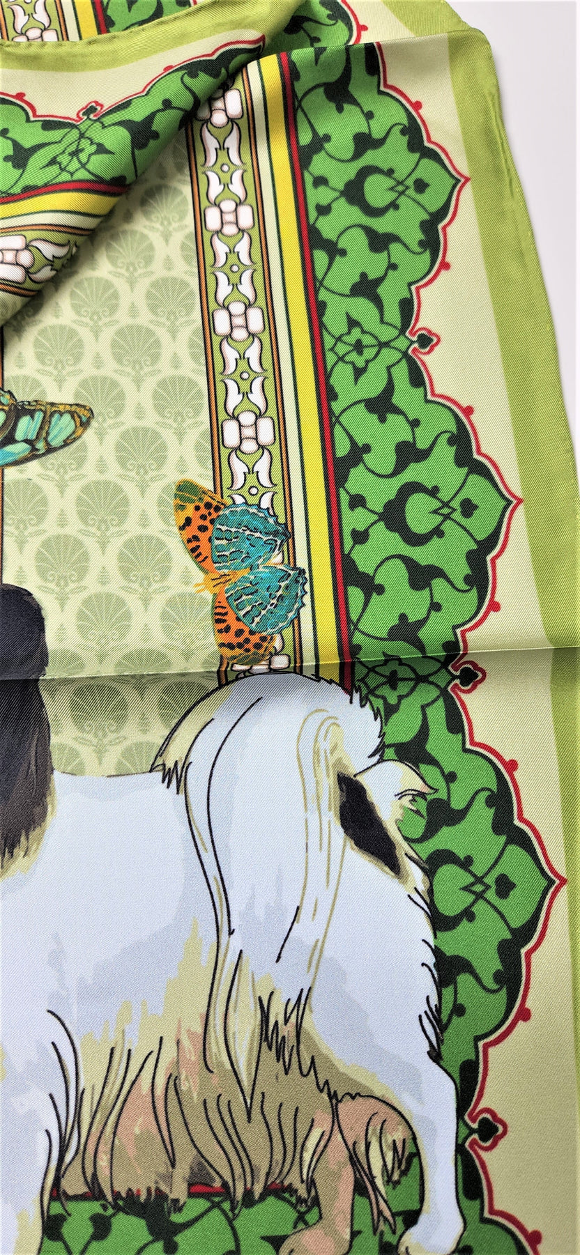 Papillon Oblong Silk Scarf | AKC Shop